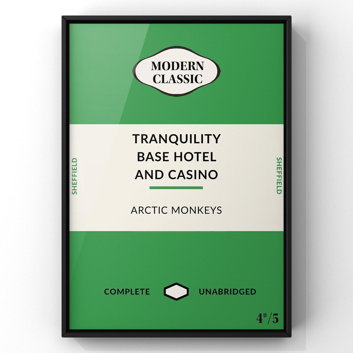 Tranquillity Base Hotel and Casino By Arctic Monkeys – Wes Doodle